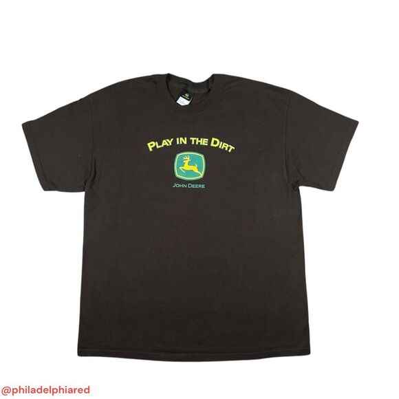 John Deere | Shirts | Vintage Y2k 200s John Deere Play In The Dirt Logo ...
